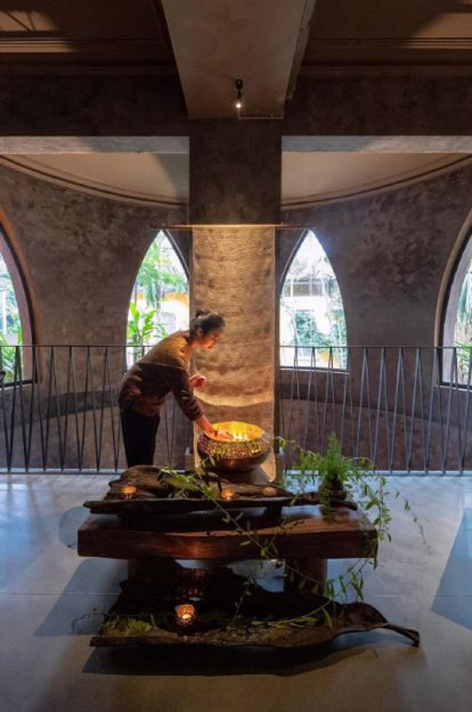 Cồ Đàm - Nhà hàng Fine Dining chay - MÀI SÀN BÊ TÔNG VIETBETON
